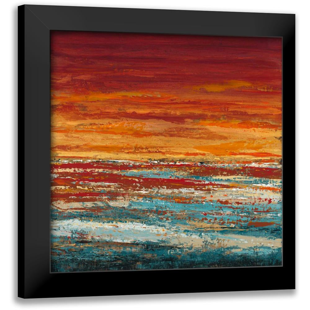 Dascher, Dennis 15x15 Black Modern Framed Museum Art Print Titled ...