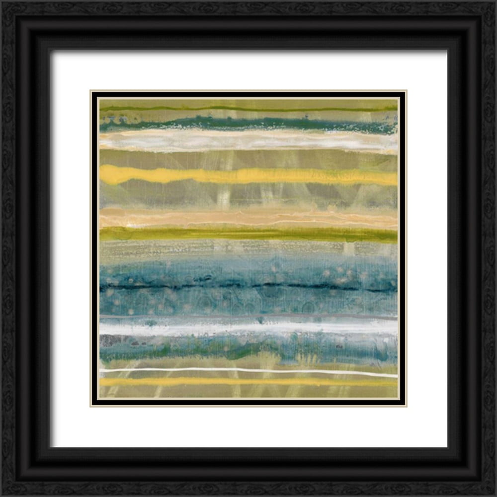 Dascher, Dennis 15x15 Black Ornate Wood Framed with Double Matting ...