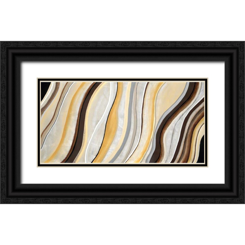 Dascher, Dennis 18x11 Black Ornate Wood Framed with Double Matting ...