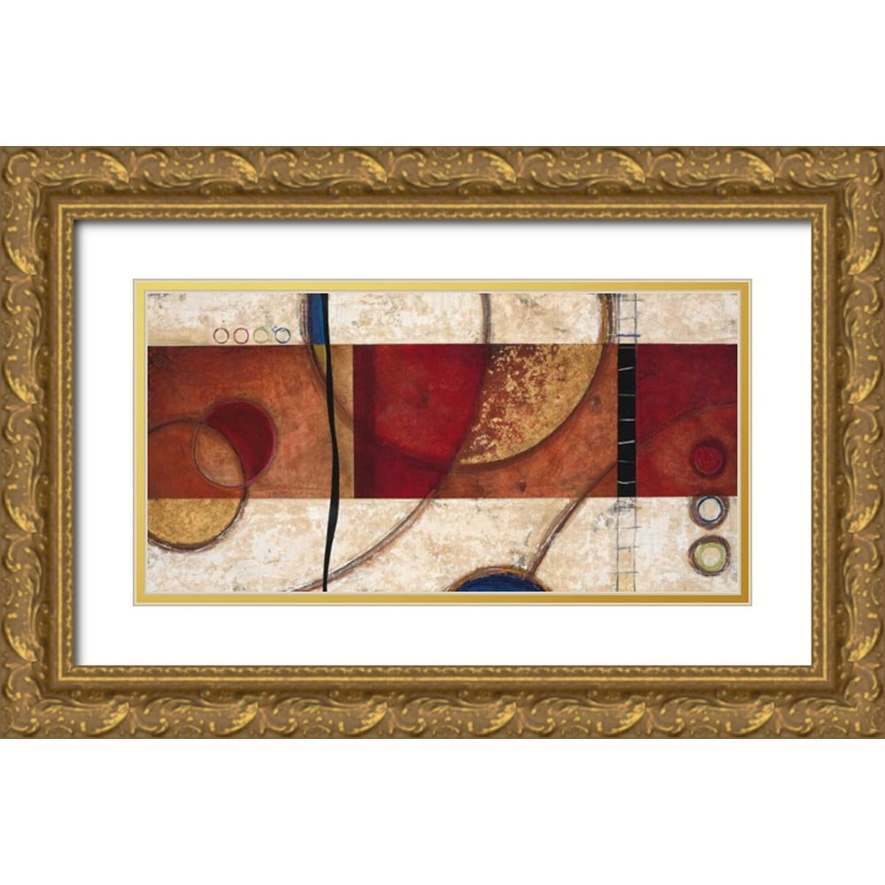 Dascher, Dennis 18x11 Gold Ornate Wood Framed with Double Matting ...