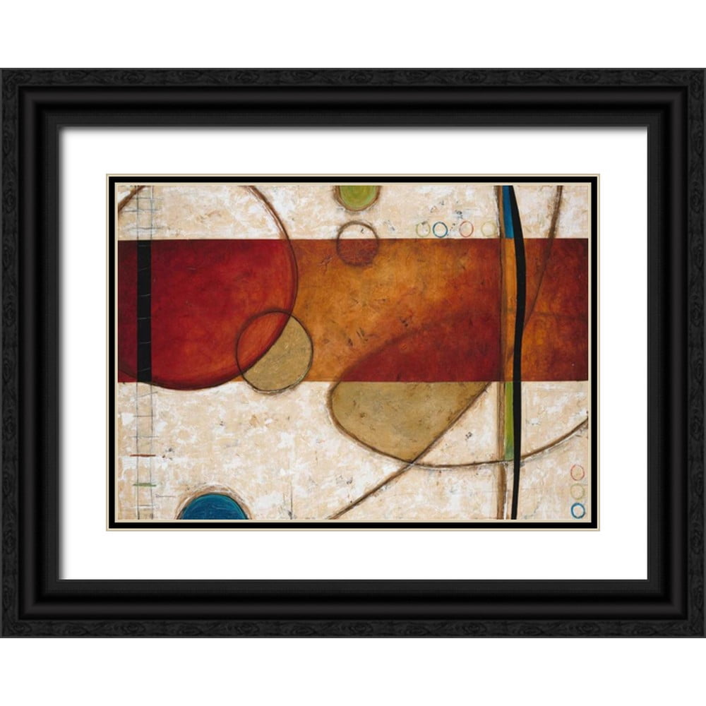 Dascher, Dennis 18x14 Black Ornate Wood Framed with Double Matting ...