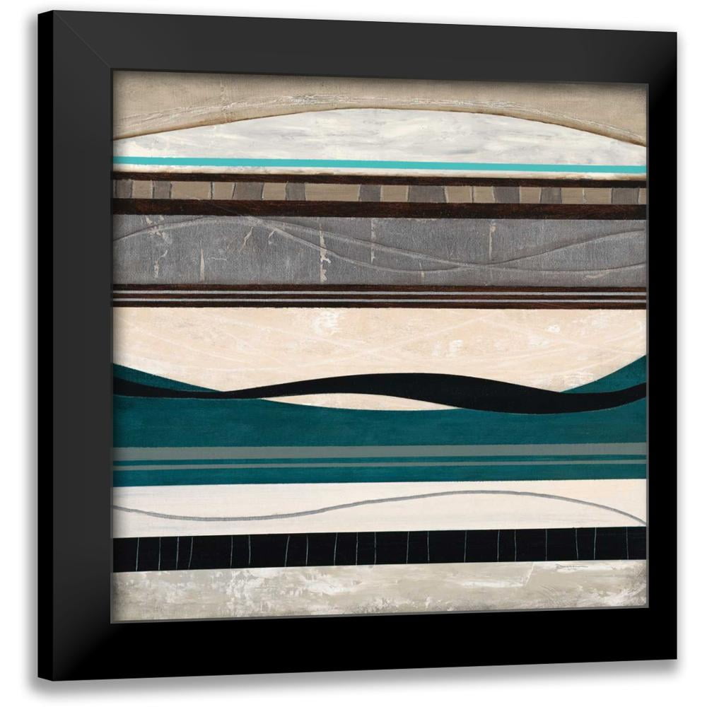 Dascher, Dennis 20x20 Black Modern Framed Museum Art Print Titled - Air ...