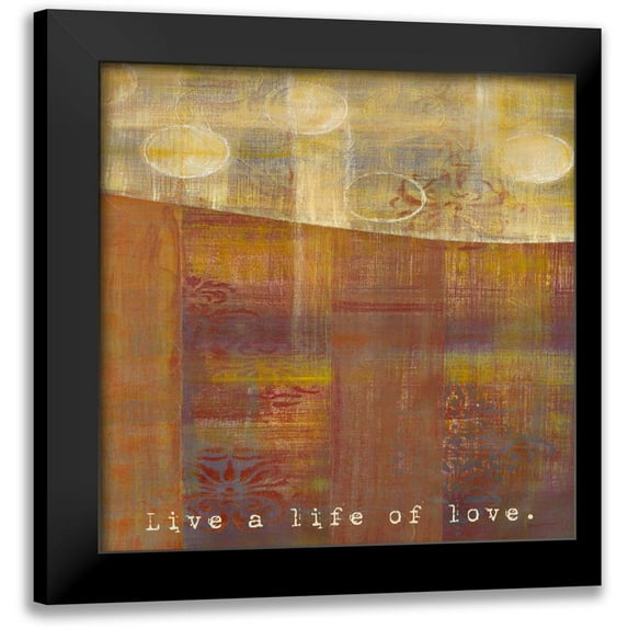 Dascher, Dennis 20x20 Black Modern Framed Museum Art Print Titled ...