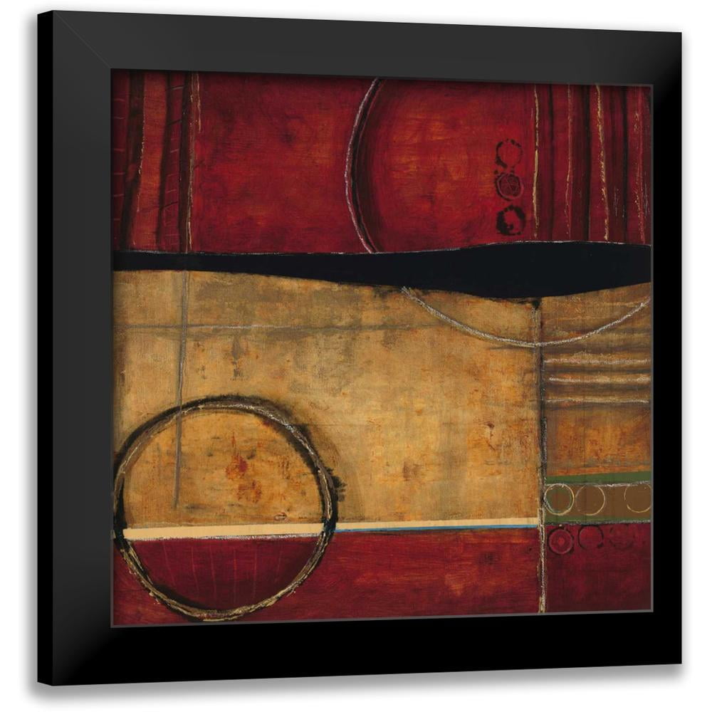 Dascher, Dennis 20x20 Black Modern Framed Museum Art Print Titled ...