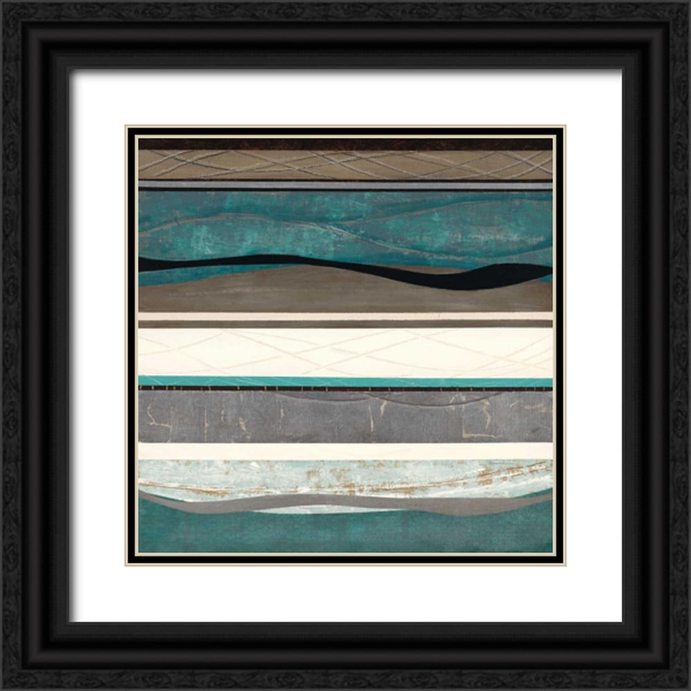 Dascher, Dennis 20x20 Black Ornate Wood Framed with Double Matting ...