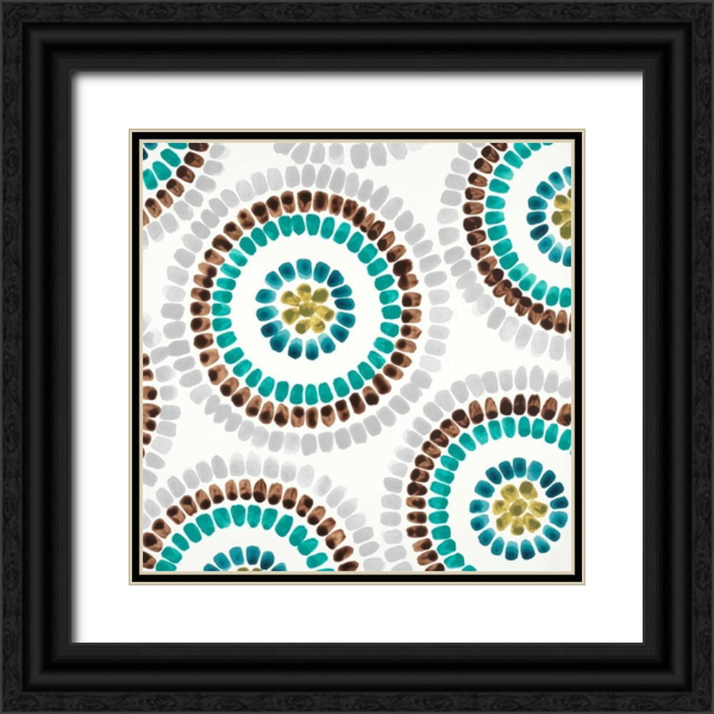 Dascher, Dennis 20x20 Black Ornate Wood Framed with Double Matting ...