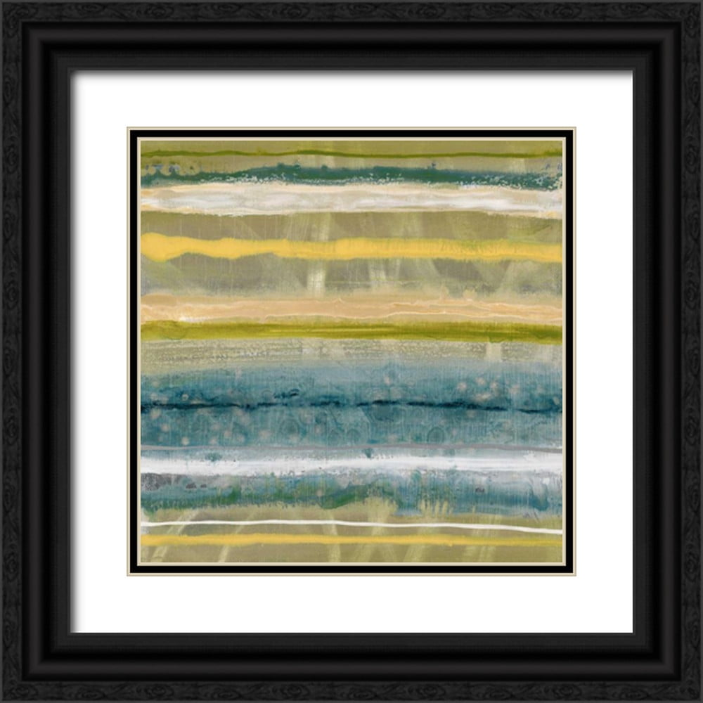 Dascher, Dennis 20x20 Black Ornate Wood Framed with Double Matting ...