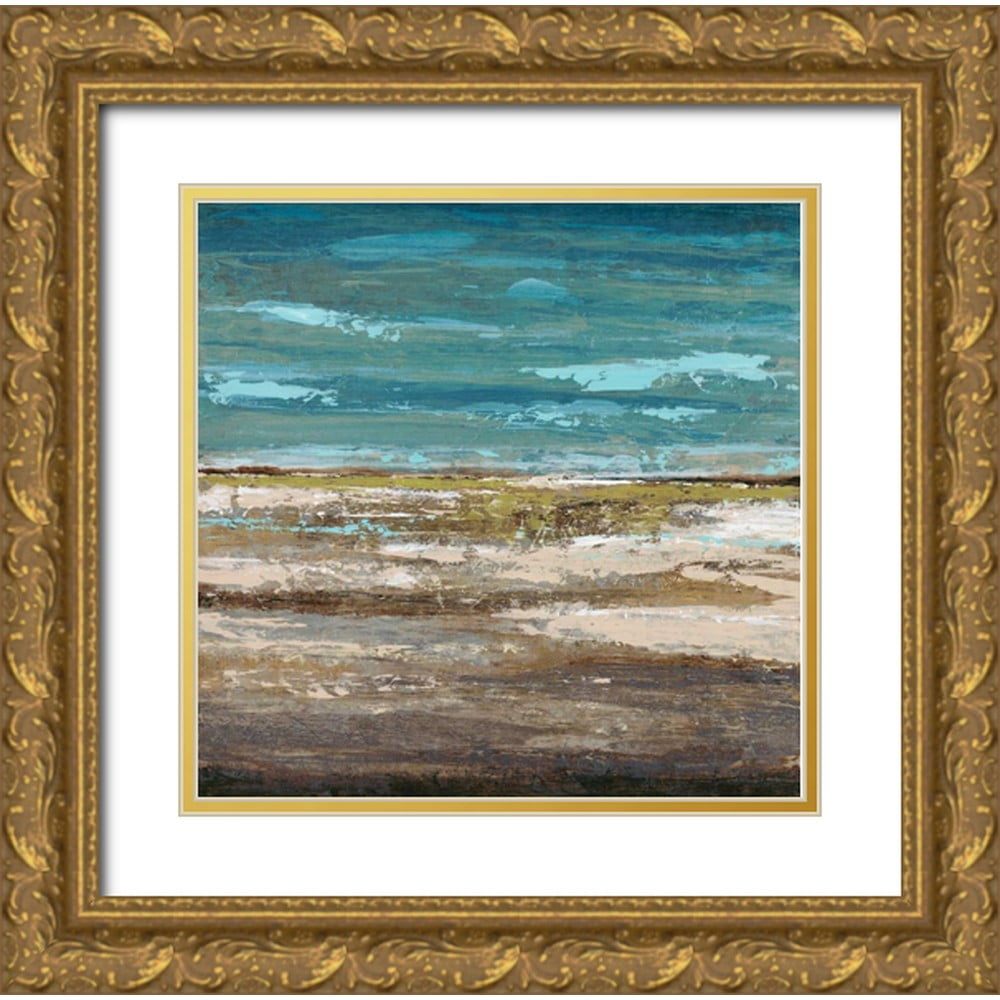 Dascher, Dennis 20x20 Gold Ornate Wood Framed with Double Matting ...