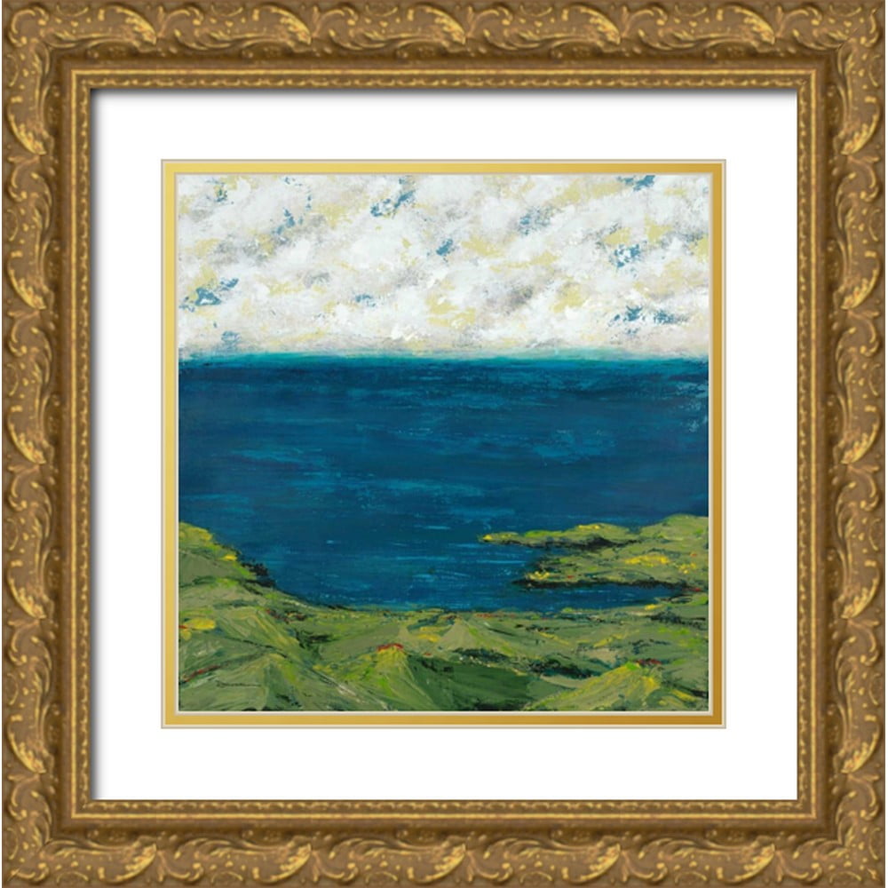 Dascher, Dennis 20x20 Gold Ornate Wood Framed with Double Matting ...