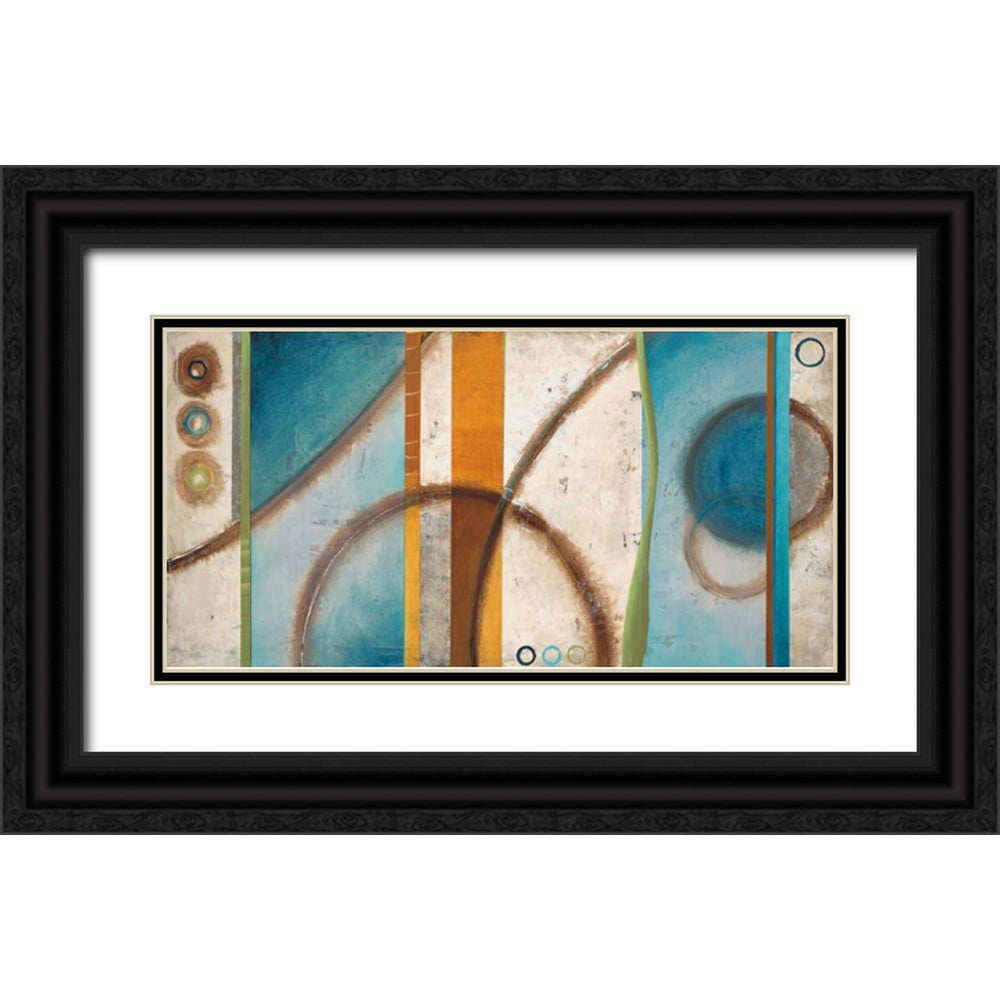 Dascher, Dennis 24x14 Black Ornate Wood Framed with Double Matting ...