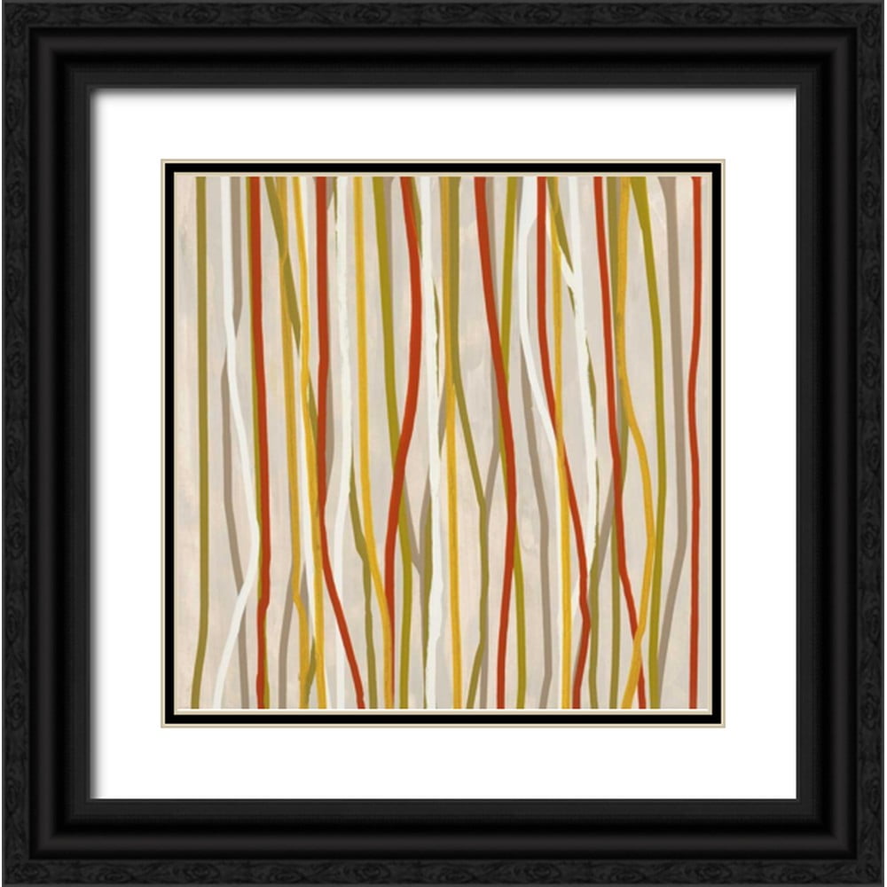 Dascher, Dennis 26x26 Black Ornate Wood Framed with Double Matting ...