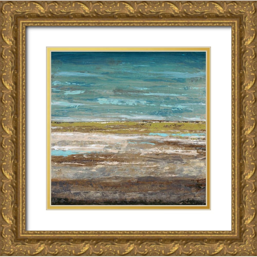 Dascher, Dennis 26x26 Gold Ornate Wood Framed with Double Matting ...