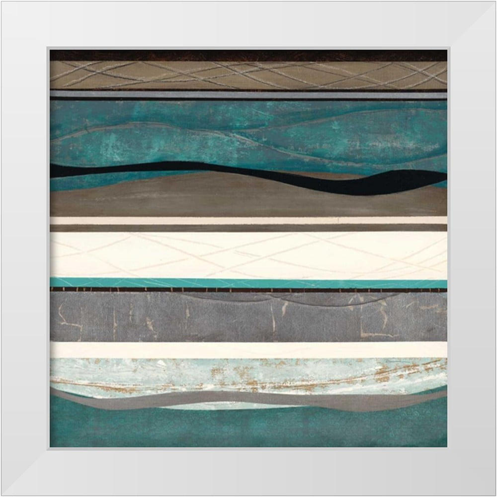 Dascher, Dennis 26x26 White Modern Wood Framed Museum Art Print Titled ...