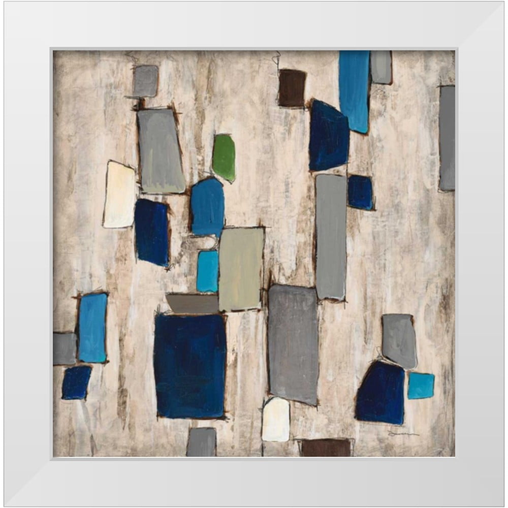 Dascher, Dennis 26x26 White Modern Wood Framed Museum Art Print Titled ...