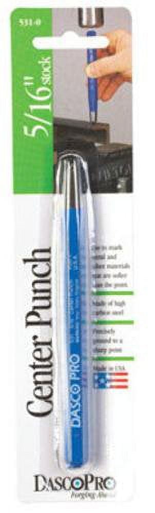 Dasco Pro 531-0 Center Punch, 5/16"x4-1/2" - Walmart.com