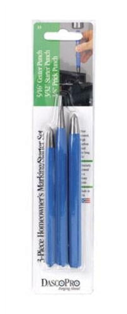 Dasco Pro Dasco Pro 33 Homeowners Marking/Starter Punch Set, 3 Piece ...