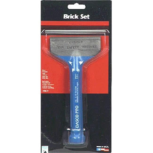 Dasco Products 3-.50in. x 7in. Brick Layer Chisel 436-0 - Walmart.com