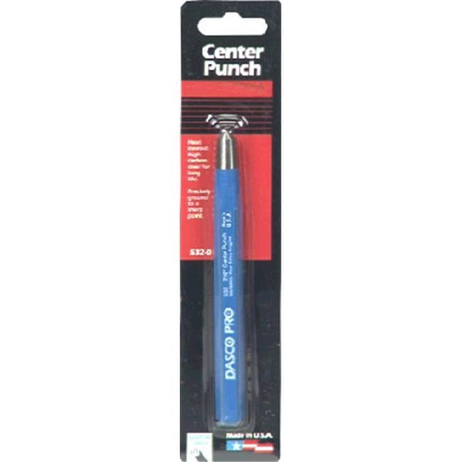 Dasco Pro 534-0 Center Punch, 1/2"x5-1/2" - Walmart.com
