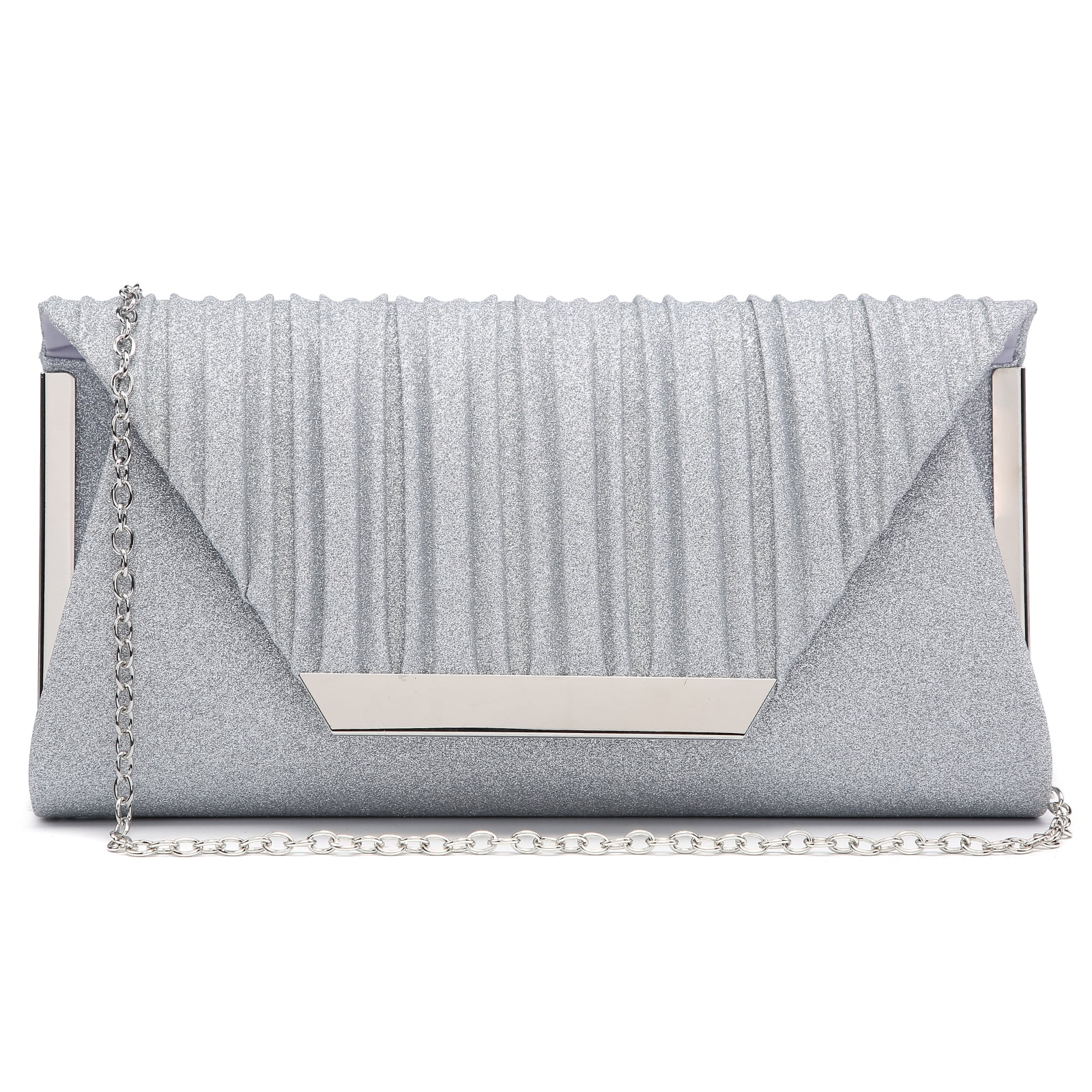 Dasein Women's Glitter Clutch - Evening Bags for Formal Events, Wedding ...