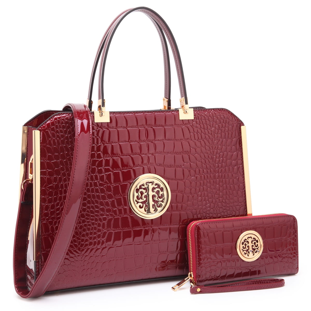 Dasein Women Large Satchel Handbag Shoulder Purse top Handle Work Bag ...