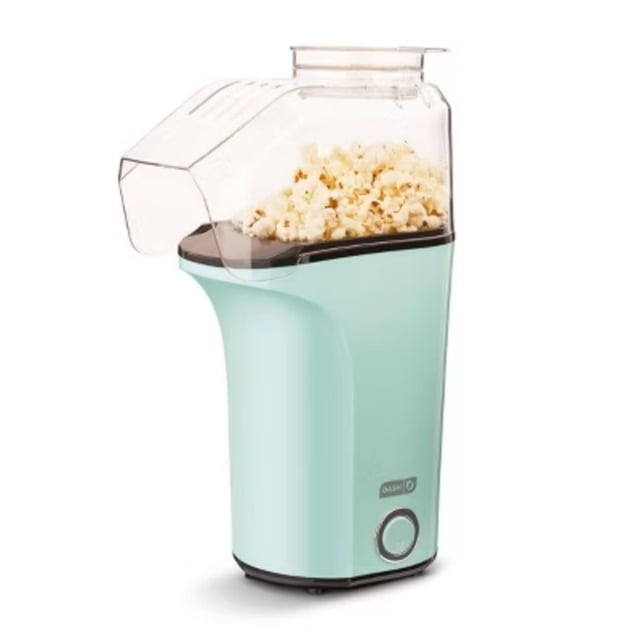 Dash 16 Cup Electric Popcorn Maker - Aqua: 1400W Popcorn Popper, 8 ...
