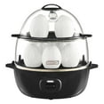 Dash Egg Cooker with Egg Bite Trays 17-Piece All-in-One 12 Egg Capacity Hard Soft Boiled Poached ...