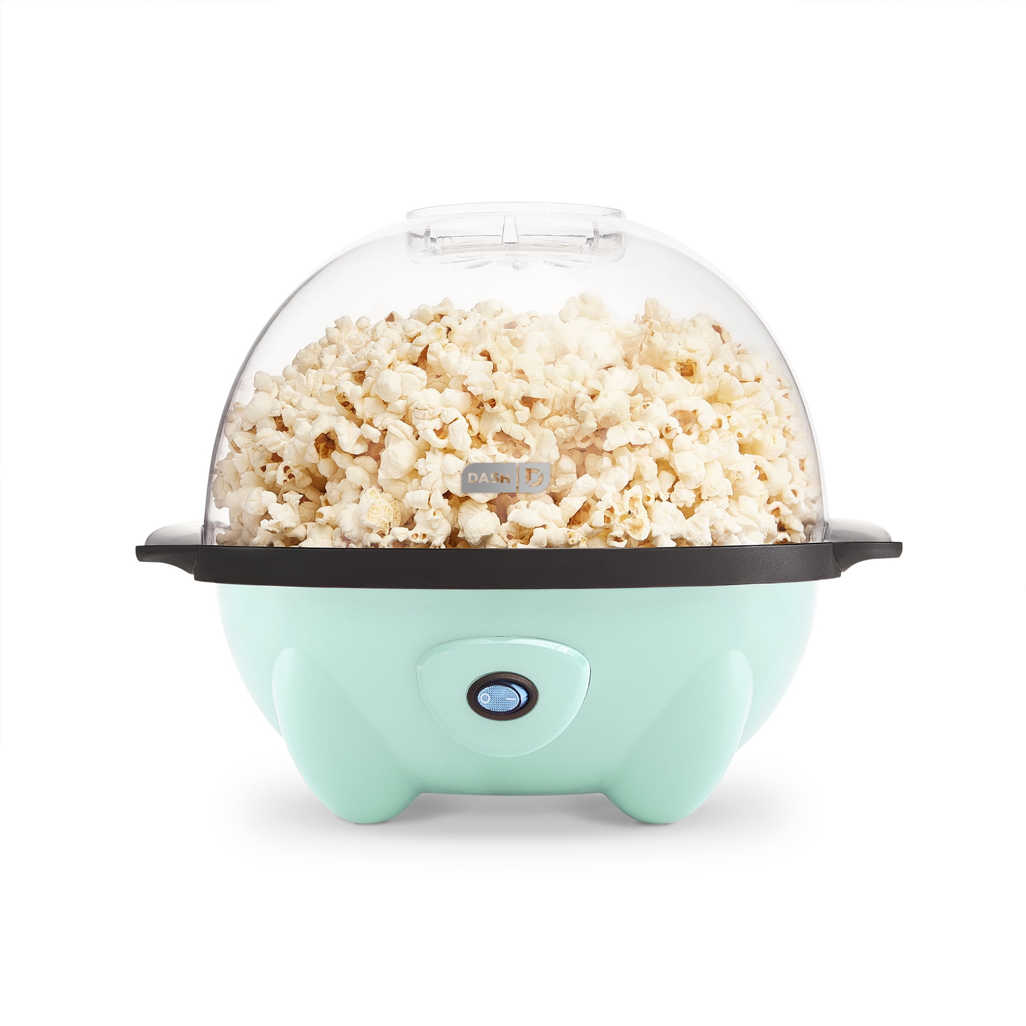 Dash 4.5 Qt. Stirring Electric Popcorn Popper with Lid for Serving Bowl ...