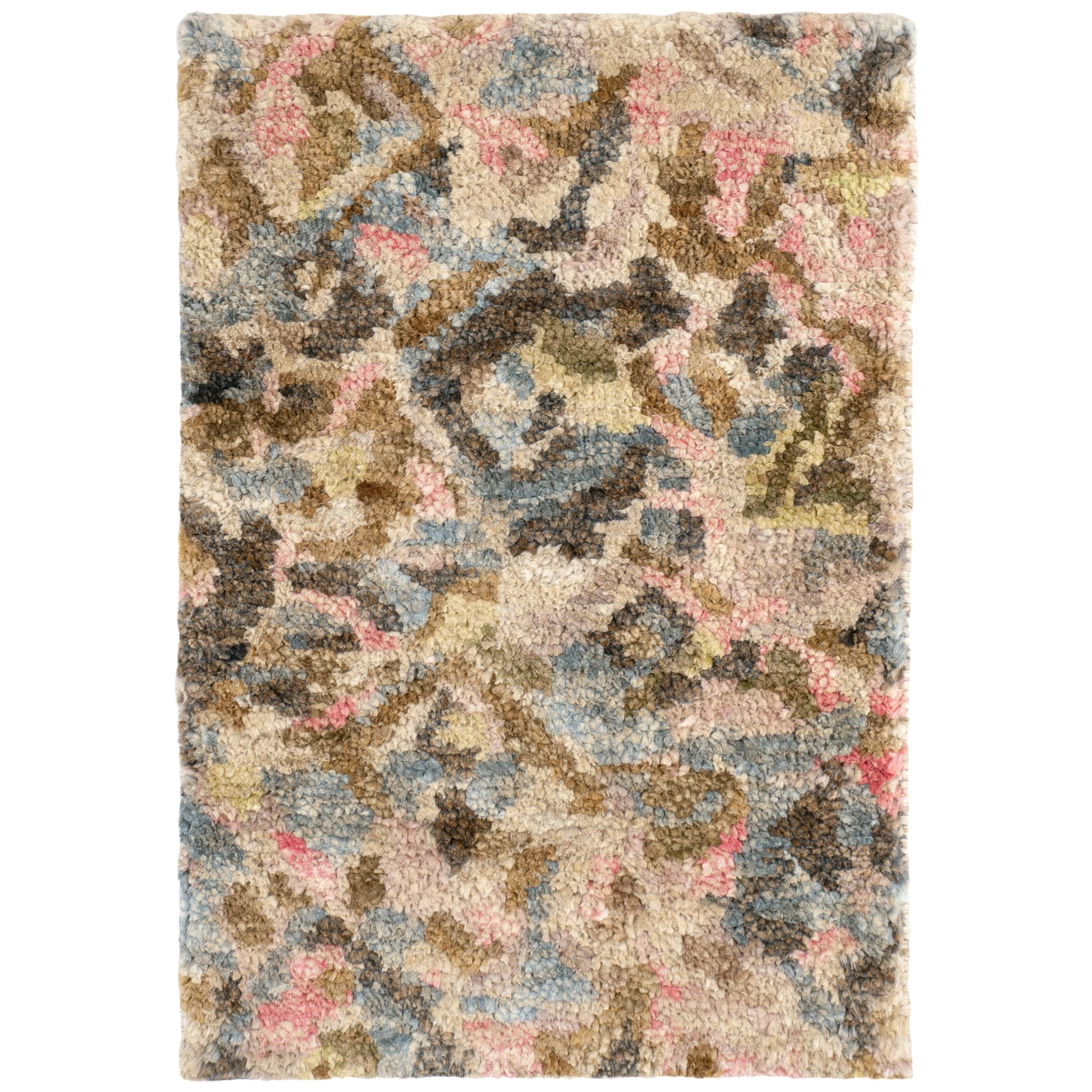 Dash & Albert Keira Hand Knotted Jute Rug, 8' x 10', Multi - Walmart.com