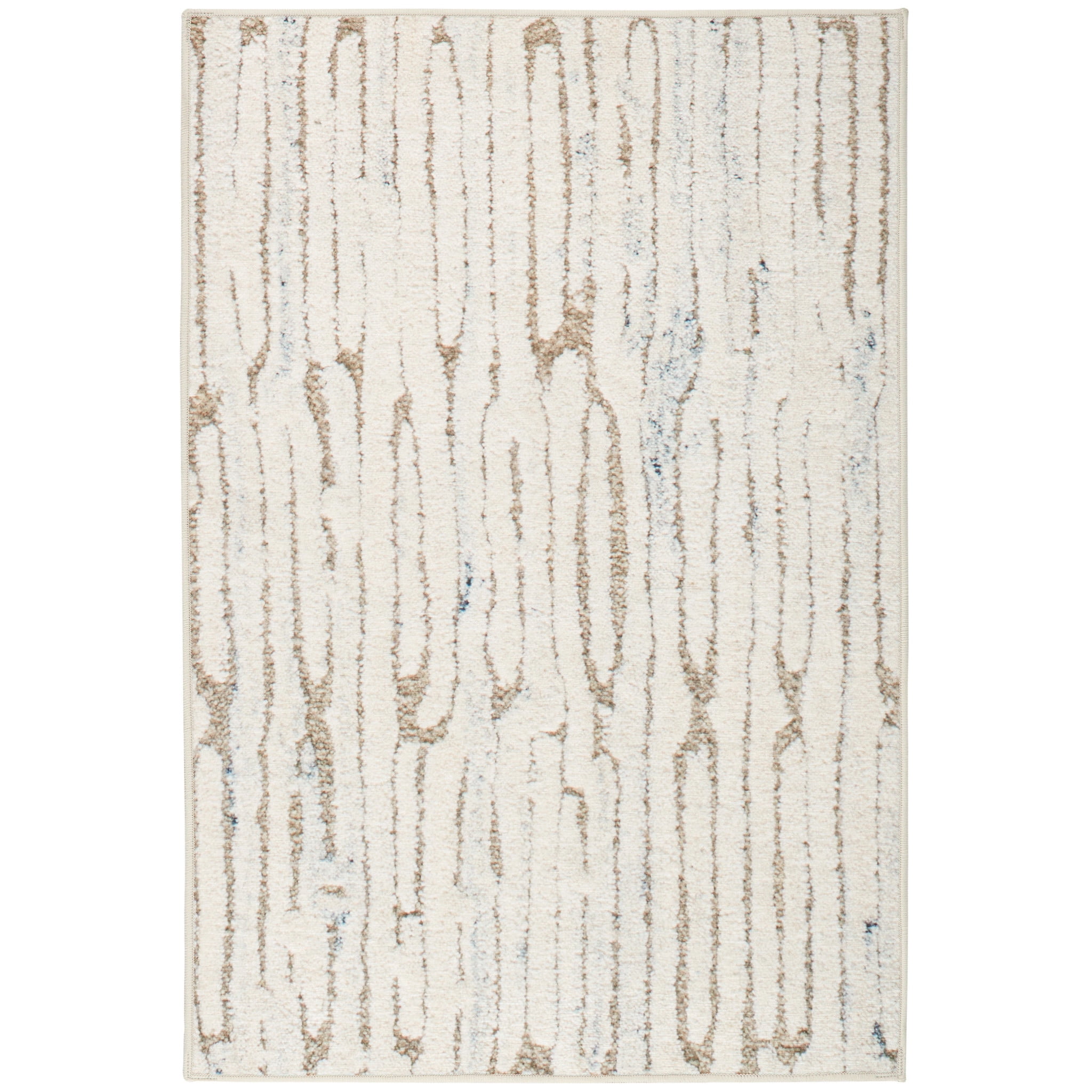 Dash & Albert Malone Machine Washable Rug, 8' x 10', Oatmeal - Walmart ...