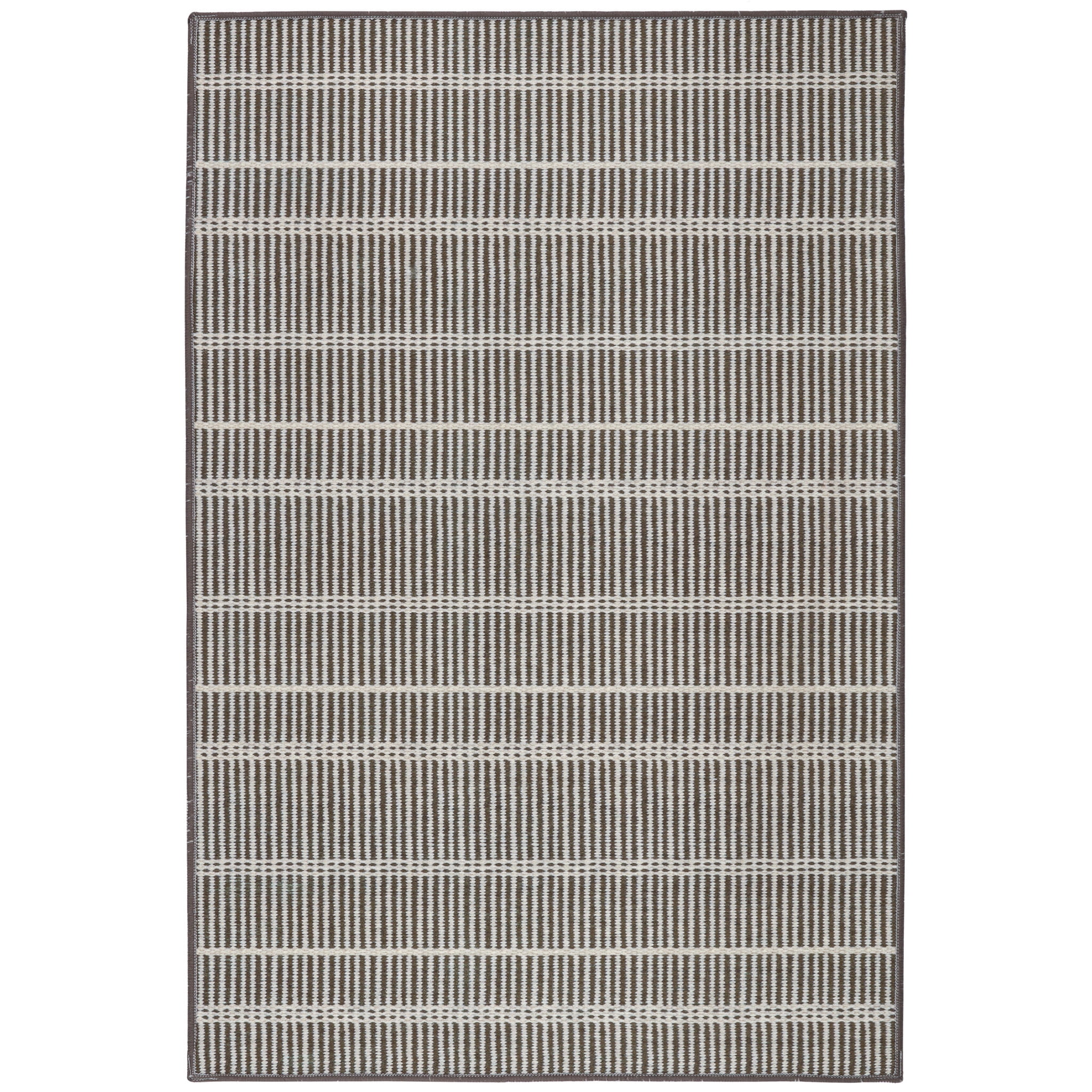 Dash & Albert Samson Machine Washable Rug, 6' x 9', Oak - Walmart.com