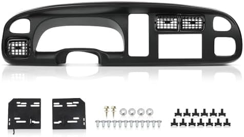 Dash Board Bezel Cover Double Din Compatible with Dodge Ram 1500 1998 ...