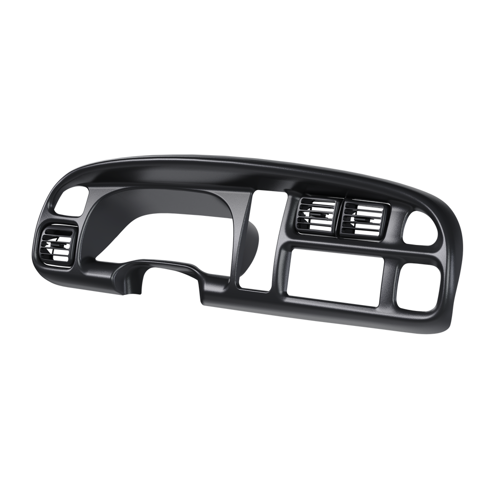 Dash Board Bezel Cover Instrument W/Vents For 1998-2002 Dodge Ram 1500 ...