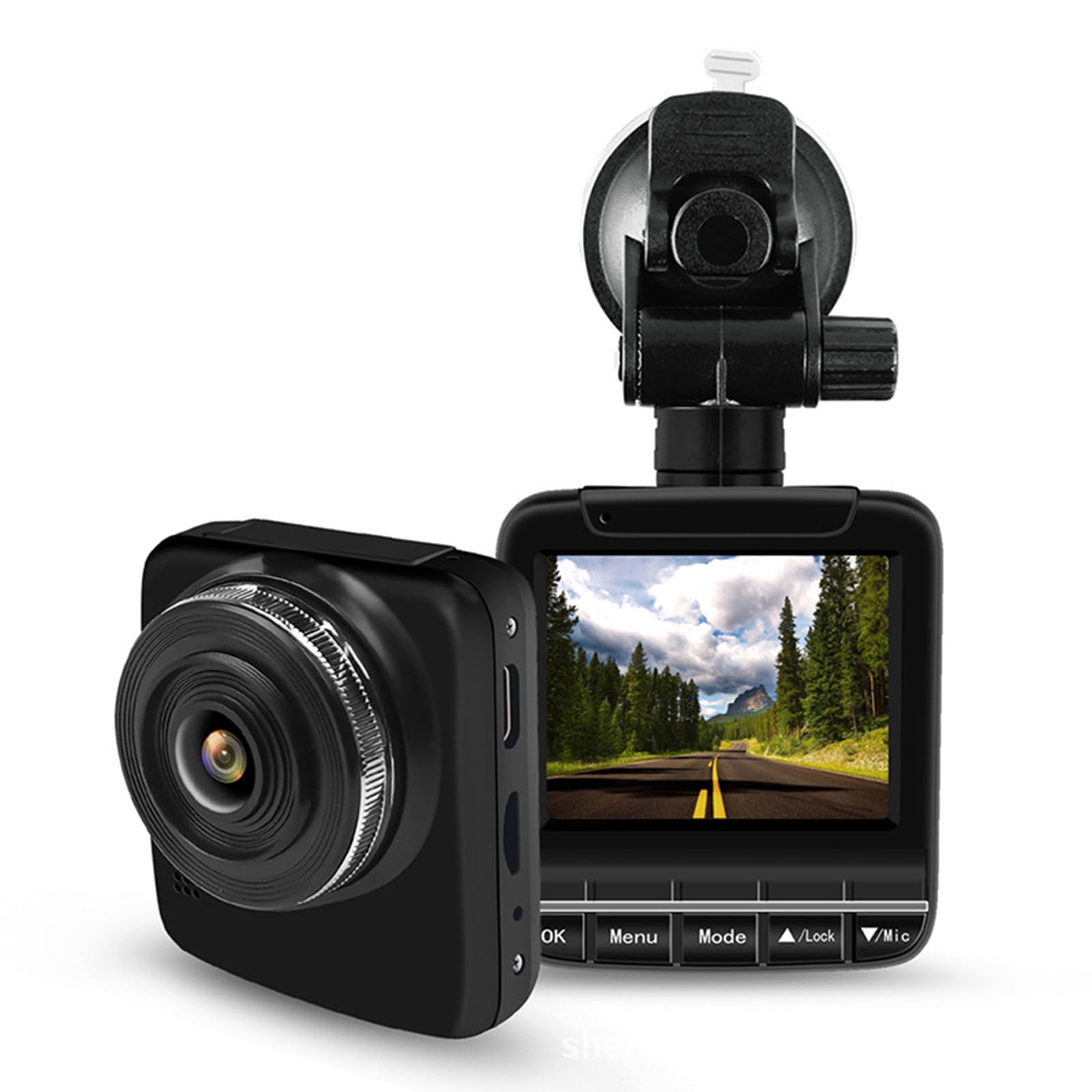 Dash Cam 1080P For Cars 2.3 Inch Dashcam With Super Night Vision 140 ...