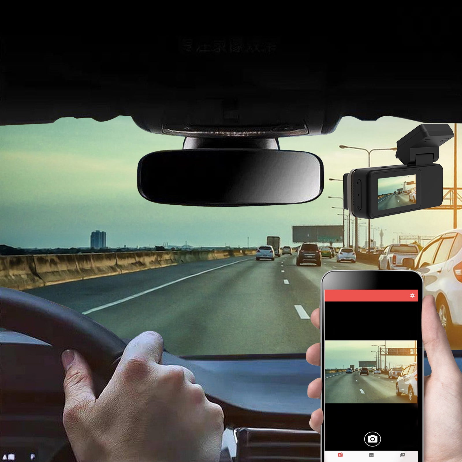 Dash Cam 2 Inch Usb Wifi Driving Recorder for Cars 150 Degree Wide ...