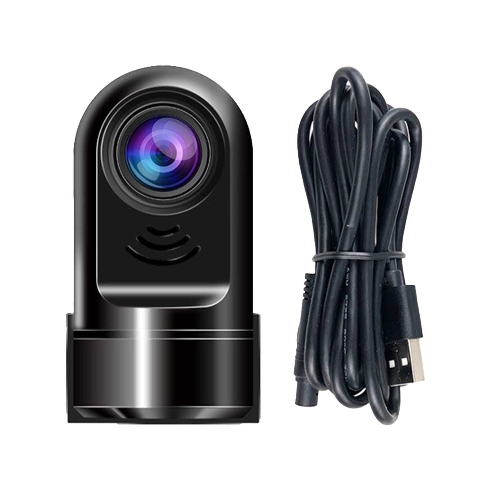 Dash Cam, Adas 360 Video Recorder, 1080p HD 360 Rotating Mini Adas ...