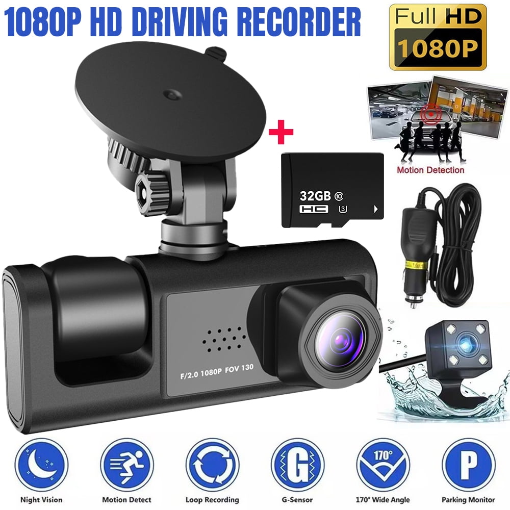 Dash Cam Front and Rear, Dash Cam Front and Rear 1080P Full HD Car ...