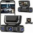 Dash Cam Front and Rear Wireless, 1080P FHD Car Camera with WiFi GPS ...