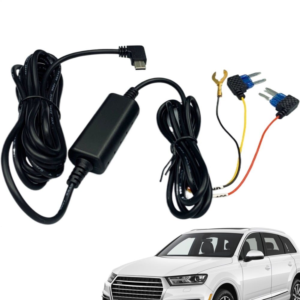 Dash Cam Hardwire Kit 12V-24V to 5V 2.5A USB C Hardwire Kit Car Dash ...