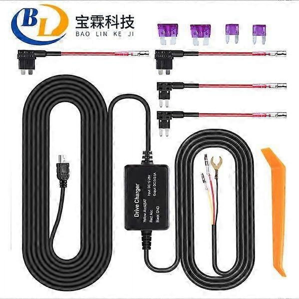 Dash Cam Hardwire Kit Mini Usb 12v 24v To 5v Car Dash Camera Hard Wire ...