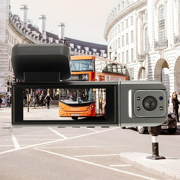 Dash Cam Kadlawus Dash Cam, Front and Inside Dual 1080P Car Camera with ...