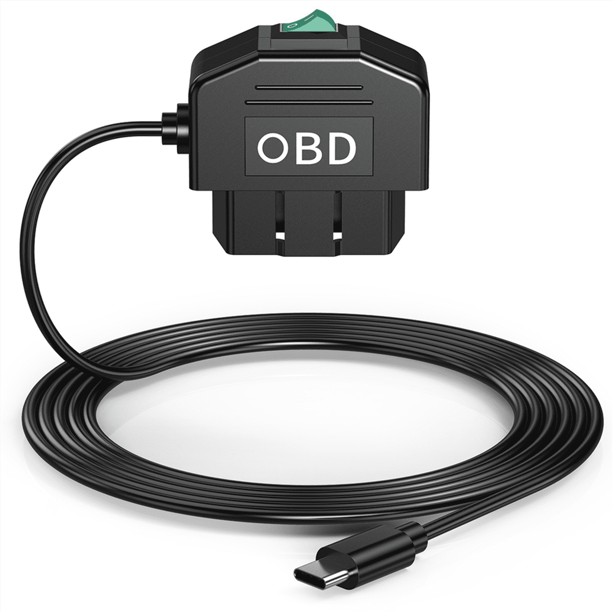 Dash Cam OBD Hardwire Kit, Camera USB Type C Kit with Power Cable for ...