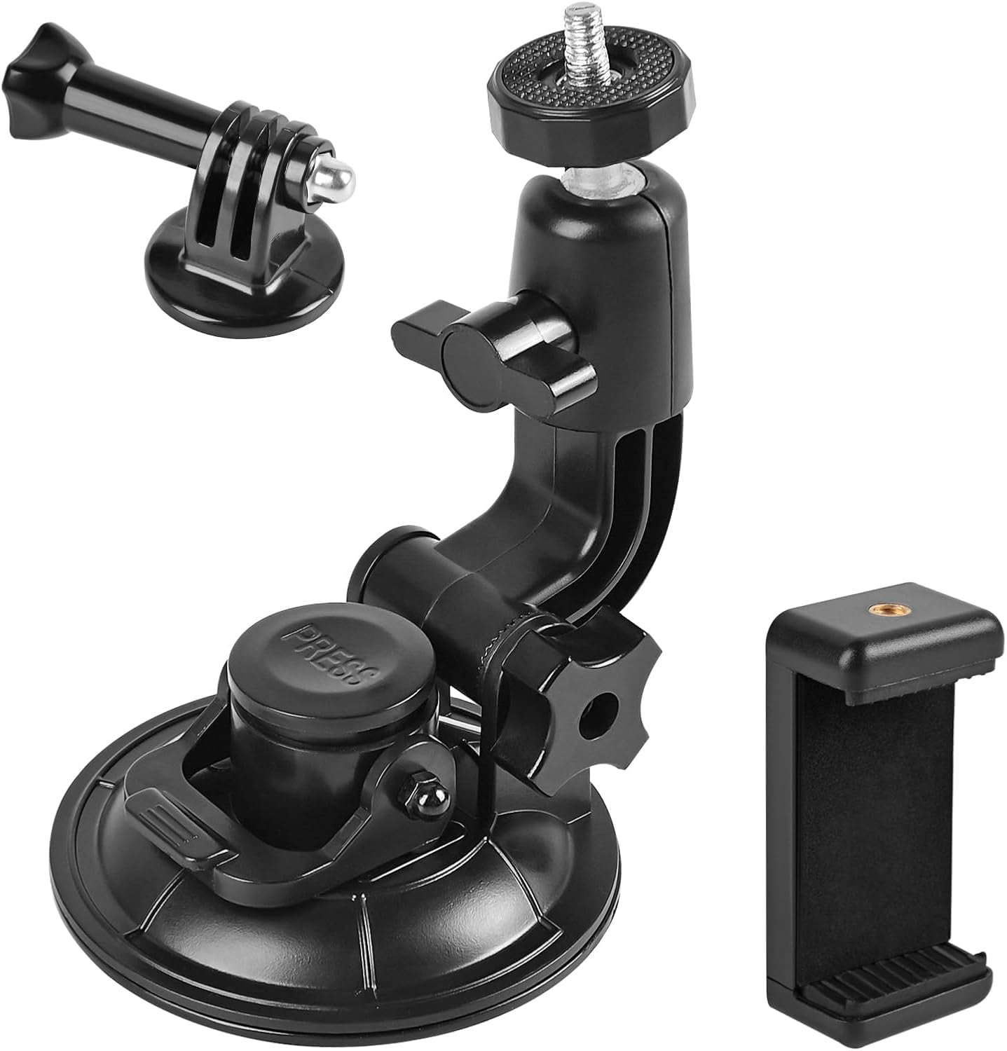 Dash Cam Suction Cup Mount Windshield Camera Holder Stand 9CM with ...