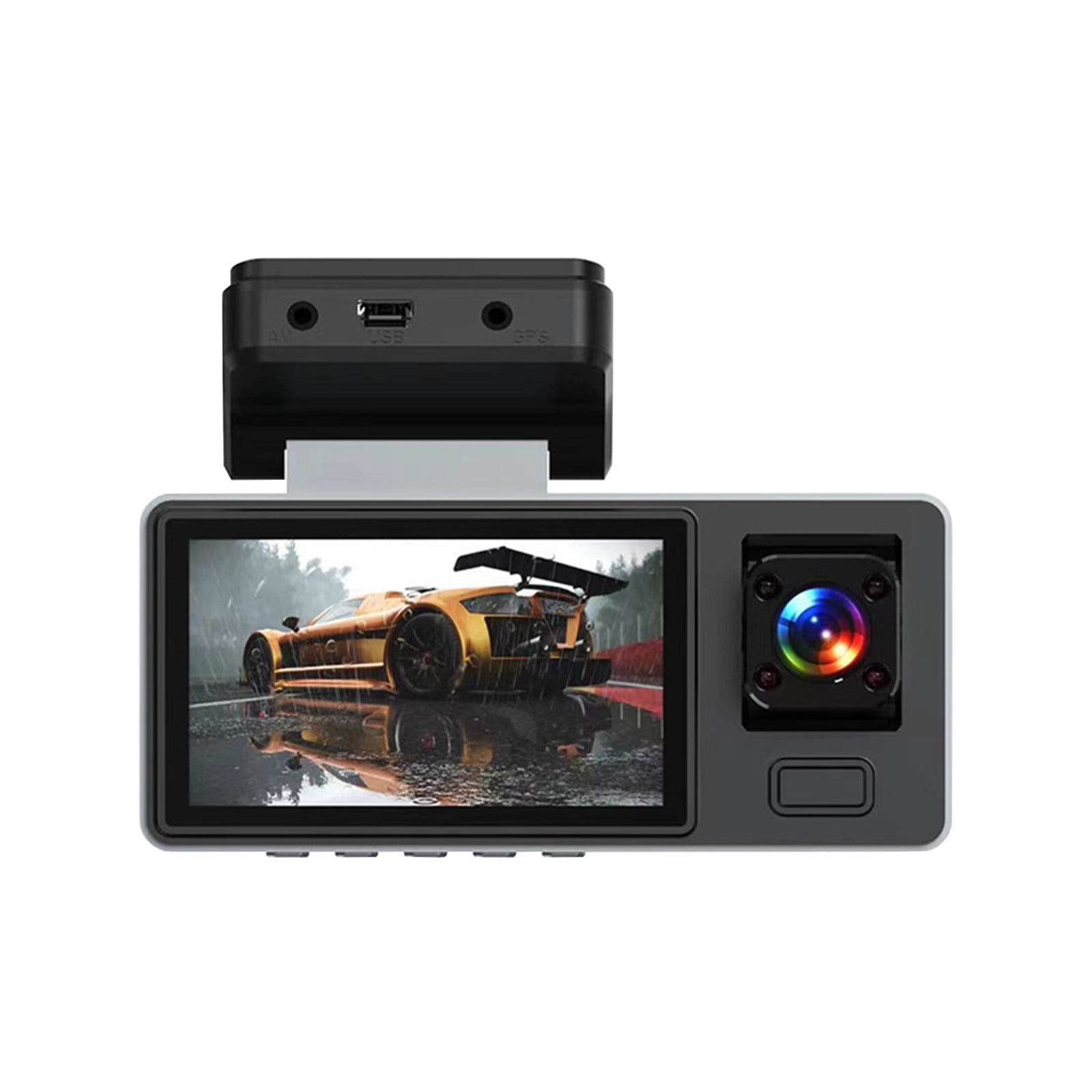 Dash Cam With Wifi 1080P Fhd Car Driving Recorder Front And Inside Two ...