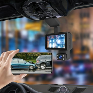 4-Inch Touch Screen Dash Cam, 1080P FHD Car Driving Recorder with 170 ...
