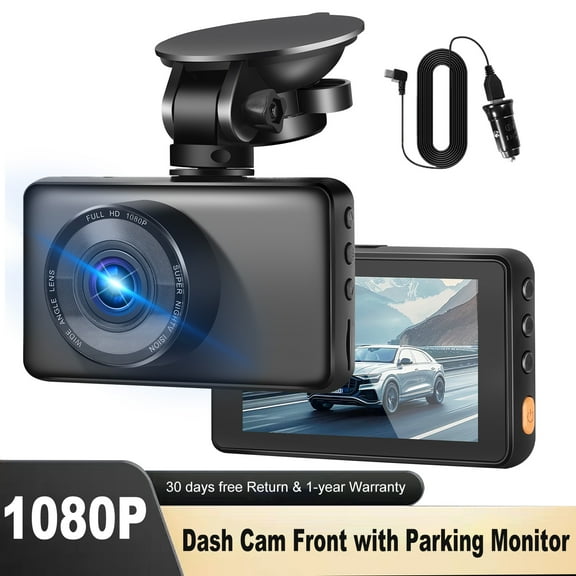 Dash Cam Front and Rear, 2.5K+1080P Dual Dash Camera for Cars, 2 ...