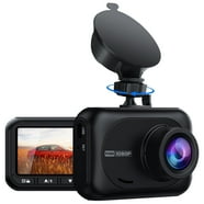 onn. Dual Dash Cam with Ultra-Wide Angle Lens, 3" LCD Screen,1080P ...