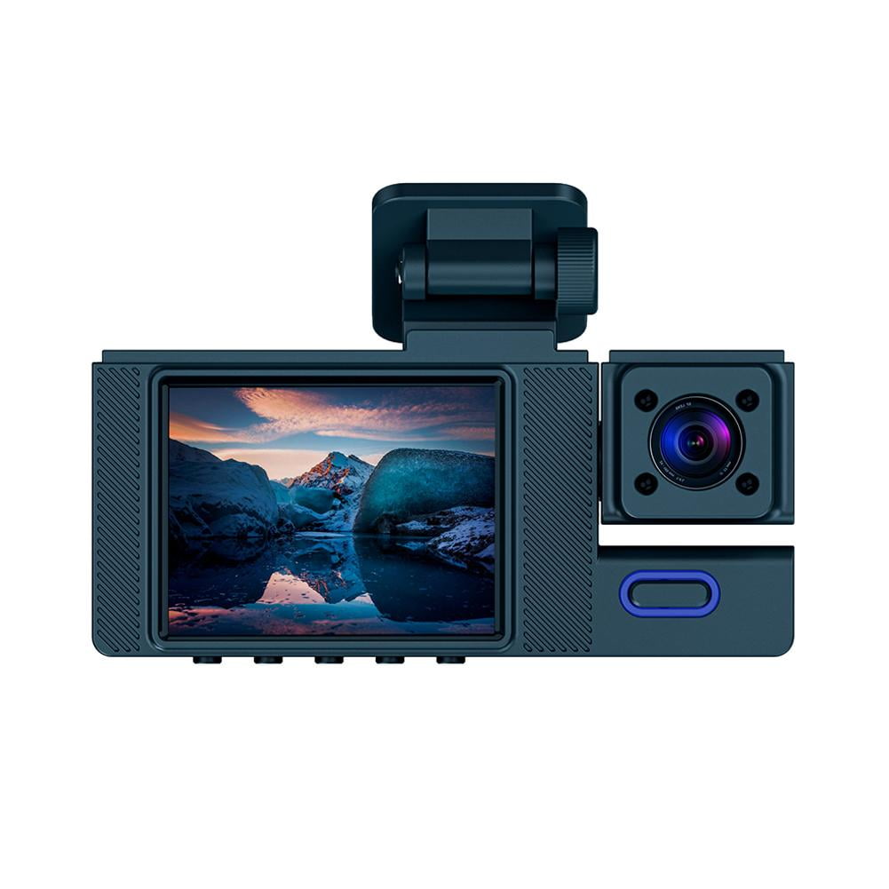 Dash Cam for Cars 3 Channel Car DVR HD 1080P Vehicle Dashcam Front Rear ...