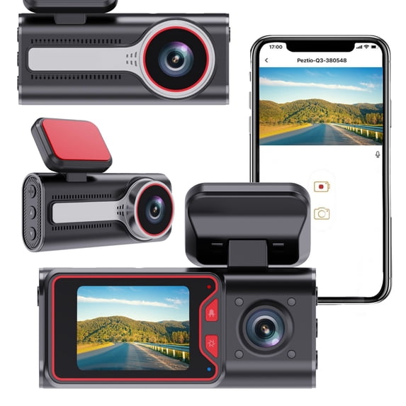 Dash Cam for Cars,Wi-Fi 1080P Full HD Dash Camera,Dashcam with Night ...