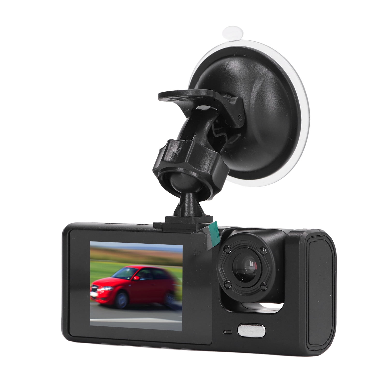 Dash Camera Triple Lens Rotatable HD1080P Night Vision 2in ISP Screen ...