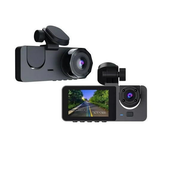 Dash Camera for Front and Inside Car Security - Dual Dash Cam 1080P Car ...